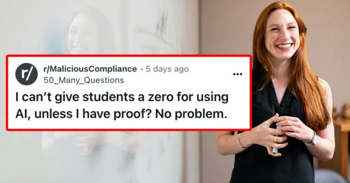 Teacher Comes Up With Genius Plan To Catch Students Who Use AI — “We ...
