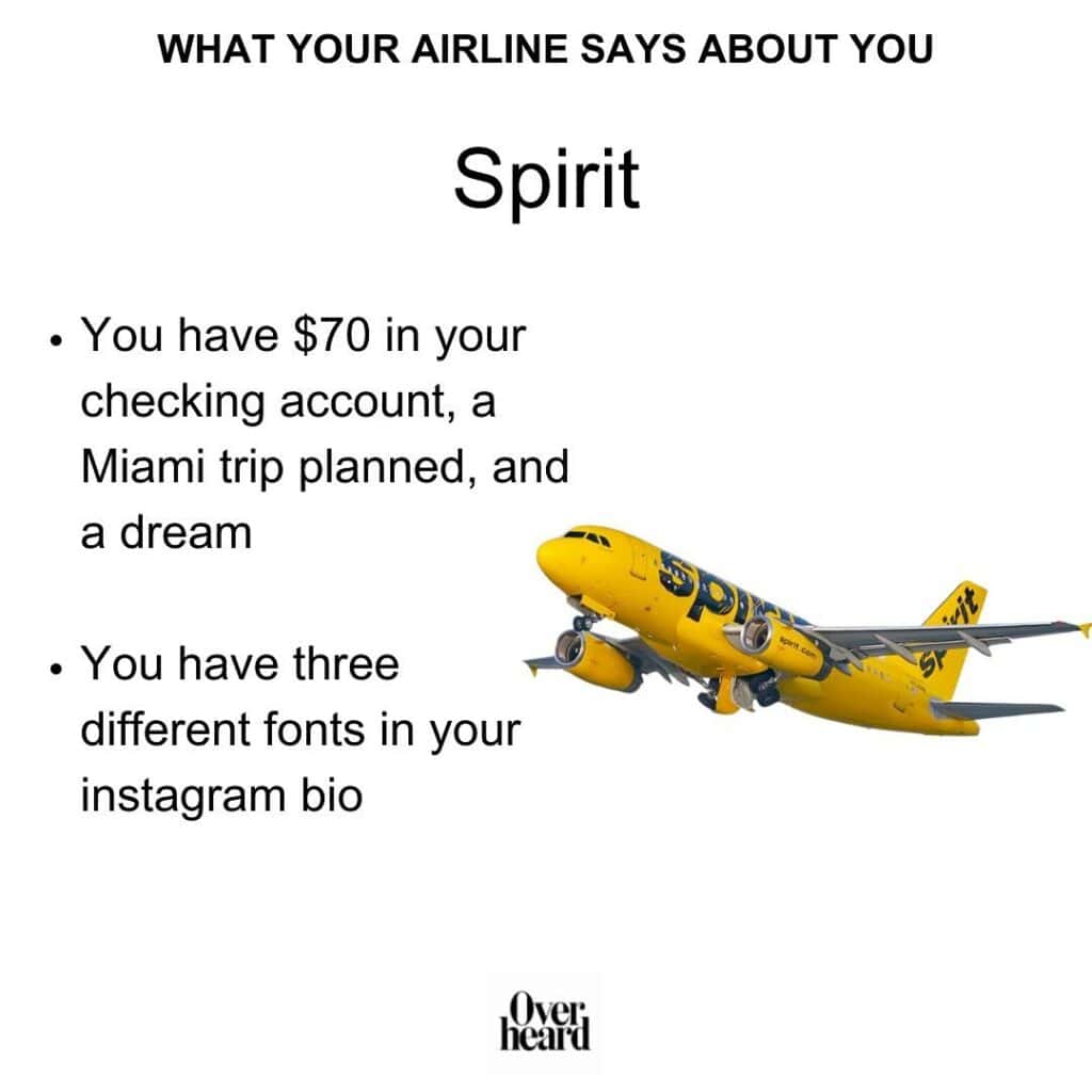 What Your Favorite Airline Says About You — A Hilarious And Brutally ...