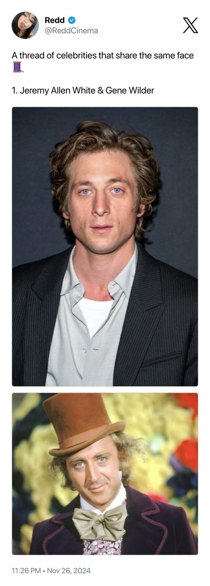 25 Celebrities Who Share The Same Face