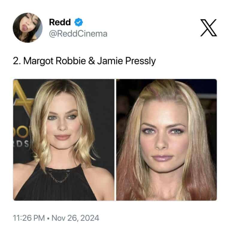 25 Celebrities Who Share The Same Face