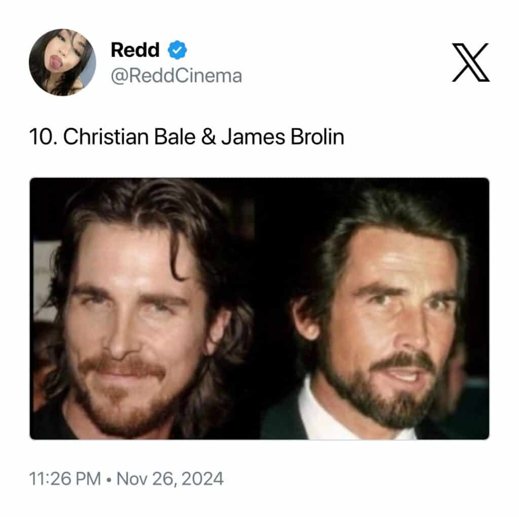 25 Celebrities Who Share The Same Face