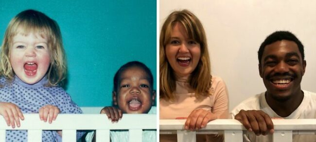 30 Wholesome Times Families Recreated Photos Of Themselves From Years Ago
