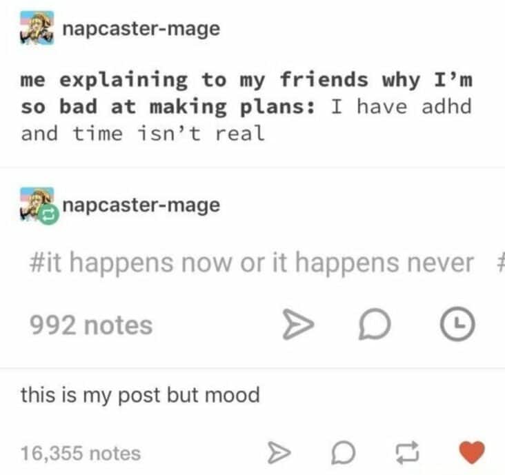 45 Funny ADHD Memes To Hyper Fixate On Until The Next Thing (December 5 ...