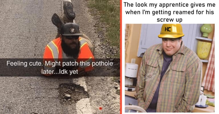 40 Funny Construction Worker Memes That Hit The Nail On The Head ...