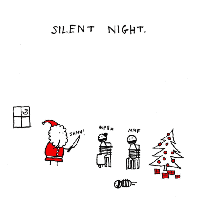 20+ Dark Humor Christmas Comics From Irreverent Artist Hugleikur Dagsson