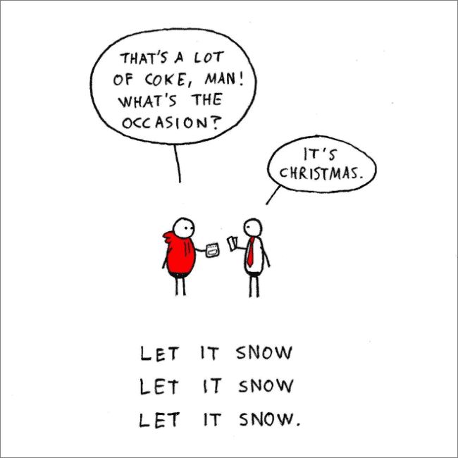 20+ Dark Humor Christmas Comics From Irreverent Artist Hugleikur Dagsson