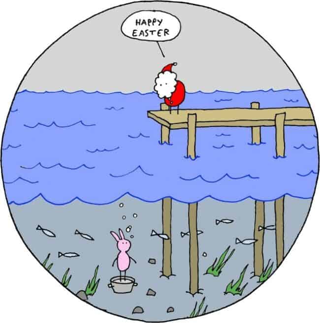20+ Dark Humor Christmas Comics From Irreverent Artist Hugleikur Dagsson