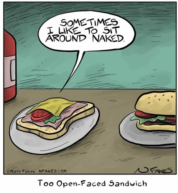 40 Deliciously Funny One-Panel Food Comics From This Hilarious Cartoonist