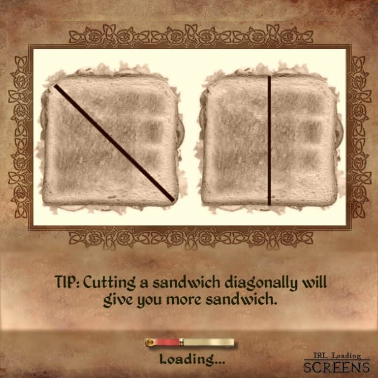 36 Funny "IRL Loading Screens" Imagine Real World Advice As Video Game ...