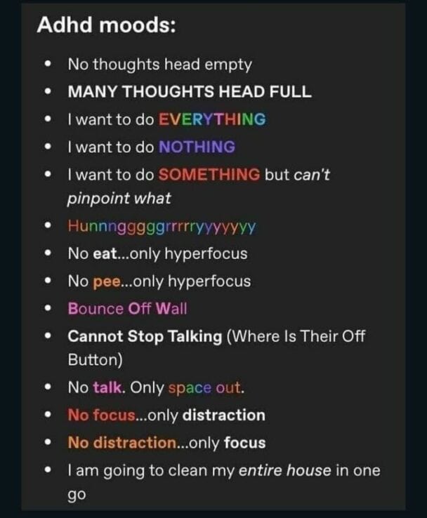 40 Funny Neurodivergent Memes For When Your Brain Is Always On Shuffle