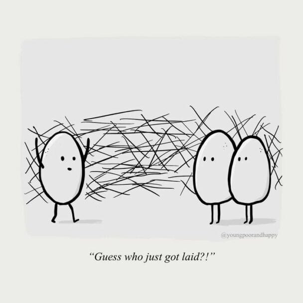 37 Minimalist Single-Panel Comics From Clever Illustrator Dave Clamp