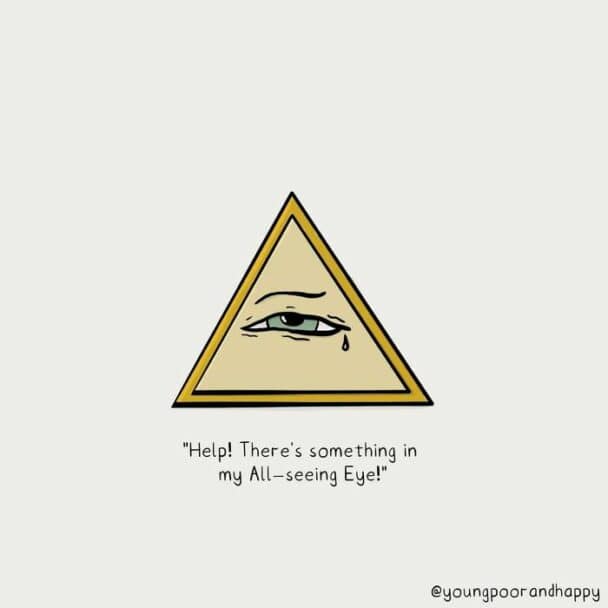 37 Minimalist Single-Panel Comics From Clever Illustrator Dave Clamp