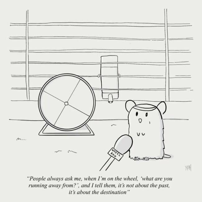 37 Minimalist Single-Panel Comics From Clever Illustrator Dave Clamp