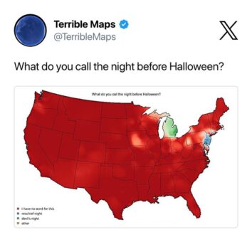 50 Terrible Maps From This Account That Only Proved Geography Humor Was ...