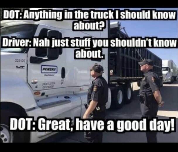 35 Funny Trucking Memes For Road Dogs Living Life Between The Lines