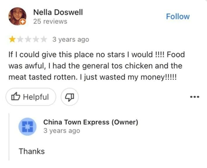 45 Unhinged Google Reviews From Folks Who Won't Be Getting Their Money Back