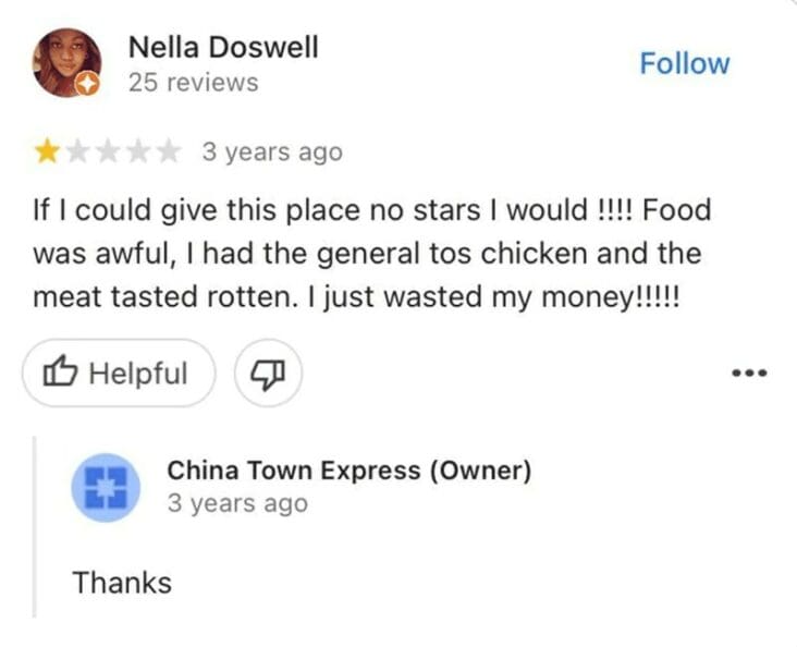 45 Unhinged Google Reviews From Folks Who Won't Be Getting Their Money Back