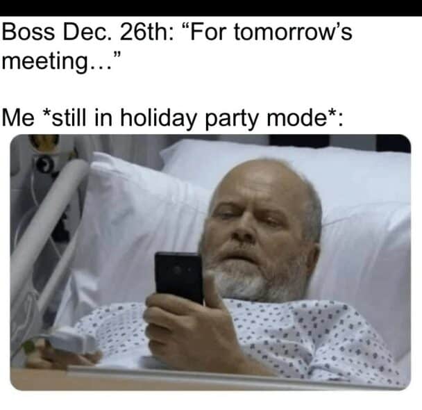 37 Holiday Hangover Memes For People Who Drank Too Much Eggnog This ...