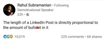 30 Awkward LinkedIn Posts That Took Cringe To Professional Heights