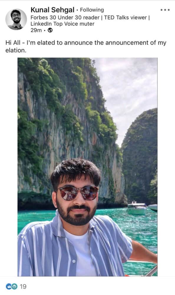 30 Awkward LinkedIn Posts That Took Cringe To Professional Heights