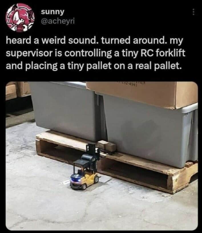 40 Funniest Forklift Memes For Folks Certified To Fork Around And Find Out