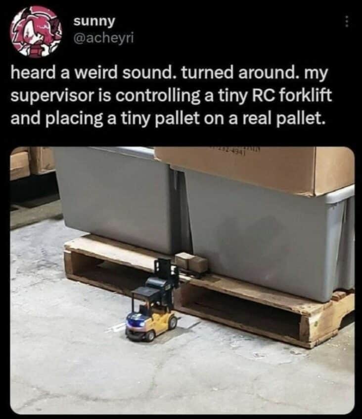 40 Funniest Forklift Memes For Folks Certified To Fork Around And Find Out