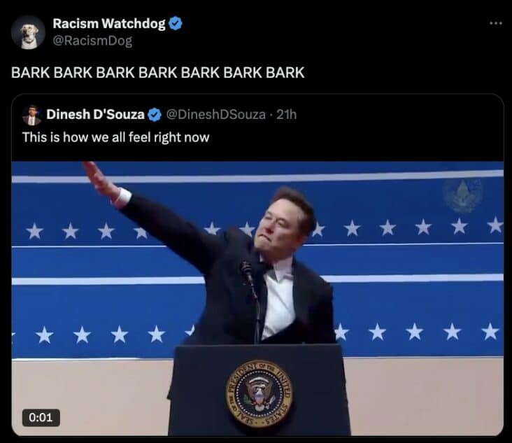 20+ Funniest Tweets And Reactions To Elon Musk's, Uh, Awkward Salute At ...