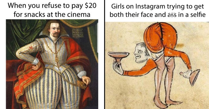 45 Funny Medieval Memes For Anyone Who Lives For Classical Art Humor ...