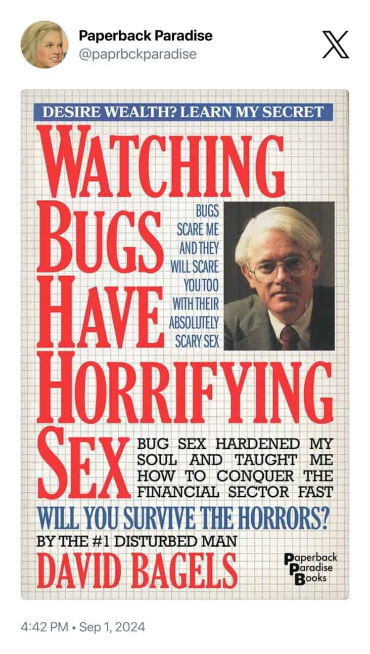 35 Times "Paperback Paradise" Made Fake Titles For Classic Book Covers ...