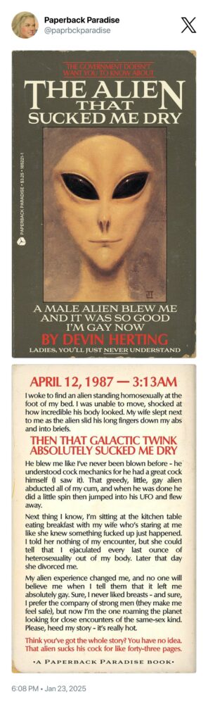 35 Times "Paperback Paradise" Made Fake Titles For Classic Book Covers ...