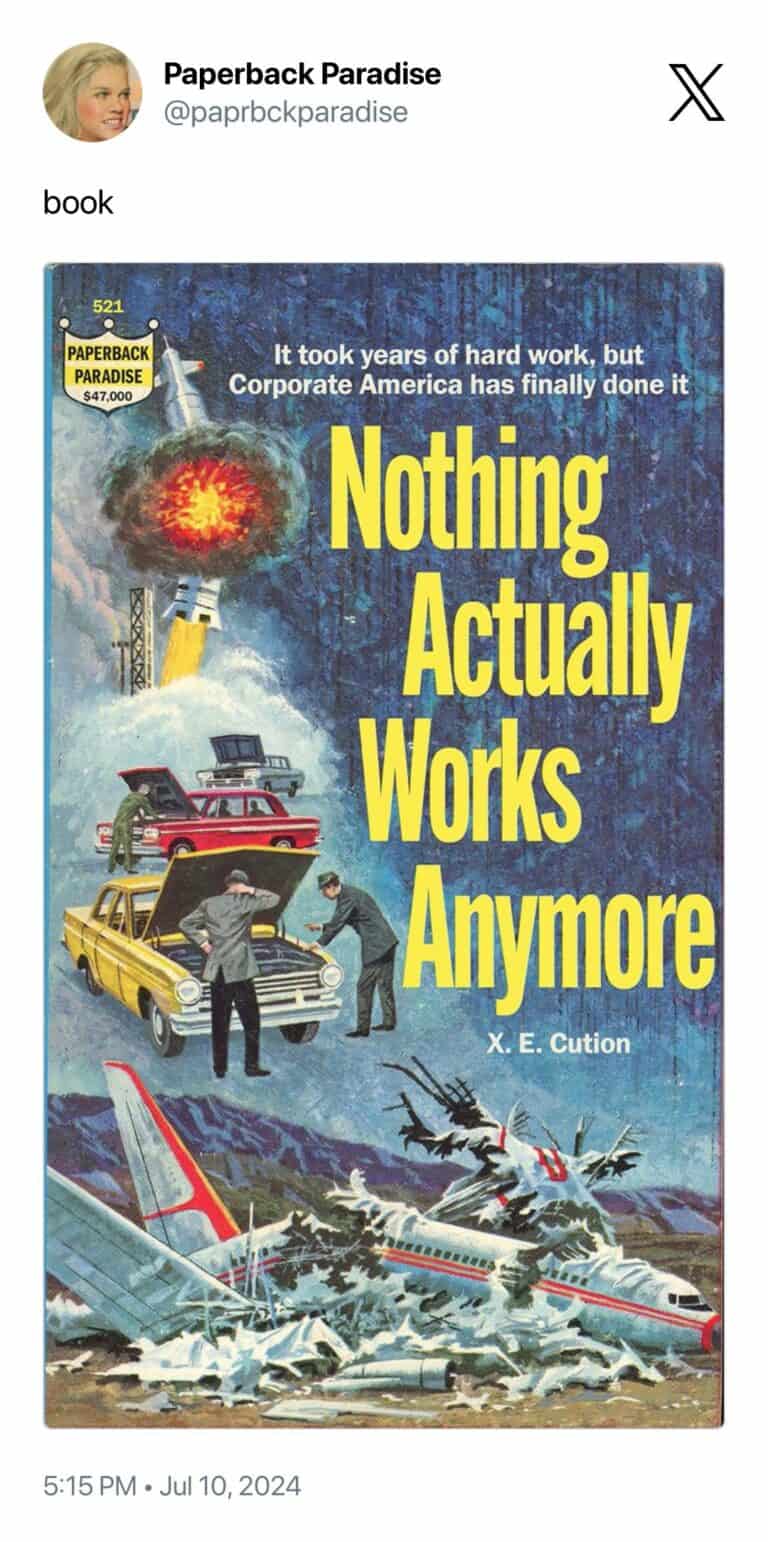 35 Times "Paperback Paradise" Made Fake Titles For Classic Book Covers ...