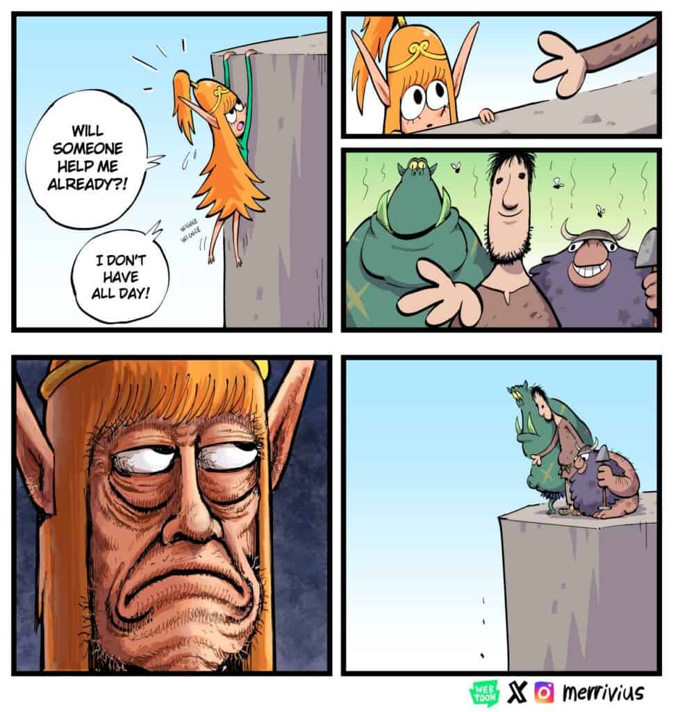 32 Hilarious Fantasy Comics About Elves Feeling Superior To Everyone ...