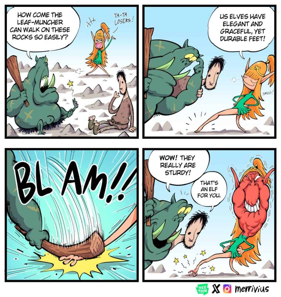 32 Hilarious Fantasy Comics About Elves Feeling Superior To Everyone ...