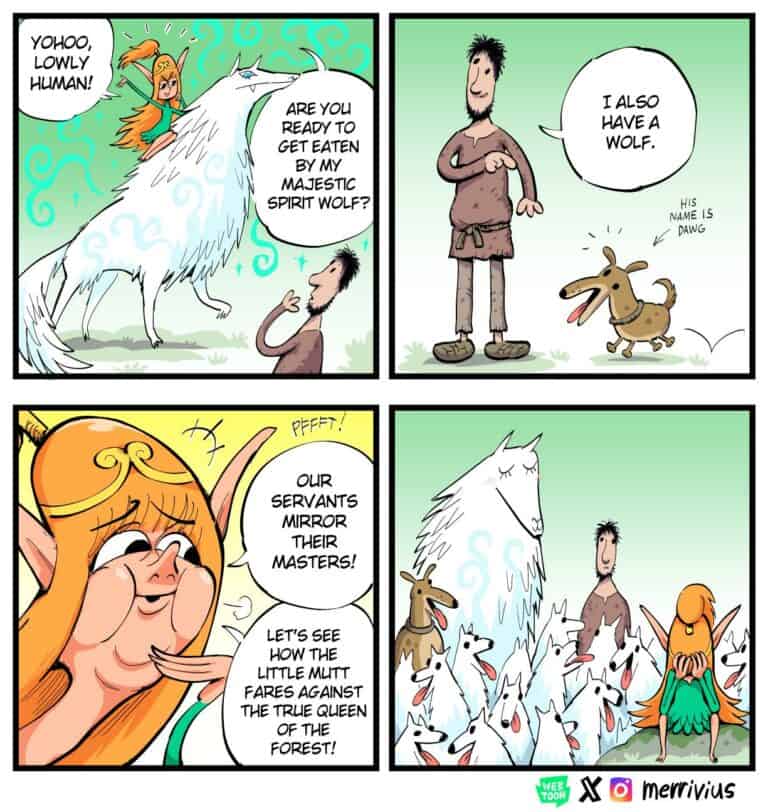 32 Hilarious Fantasy Comics About Elves Feeling Superior To Everyone ...