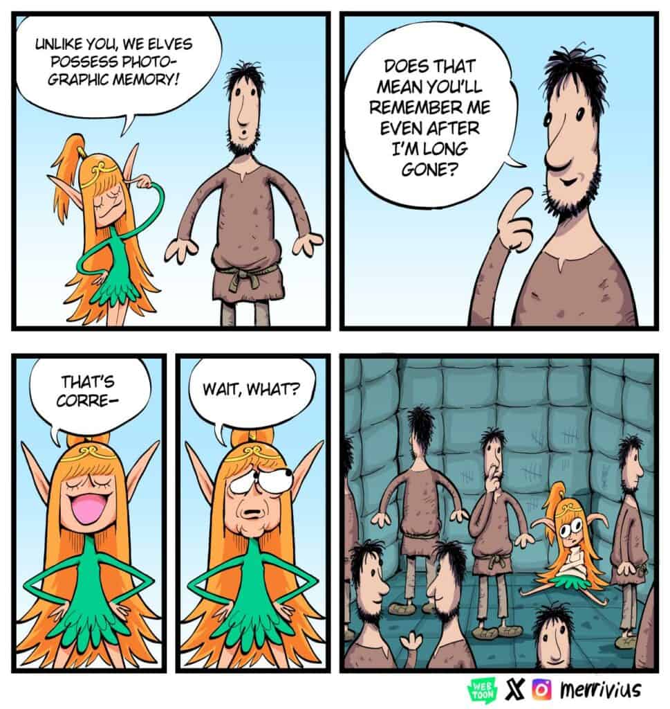 32 Hilarious Fantasy Comics About Elves Feeling Superior To Everyone ...