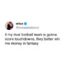 35 Funny Tweets About Fantasy Football That'll Have You Laughing Until ...