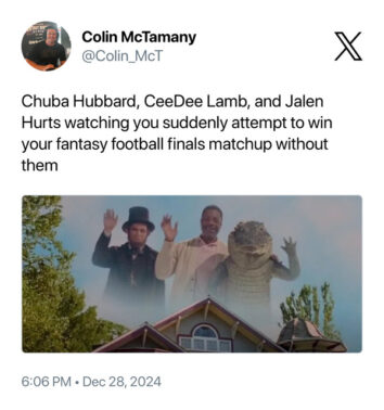 35 Funny Tweets About Fantasy Football That'll Have You Laughing Until ...