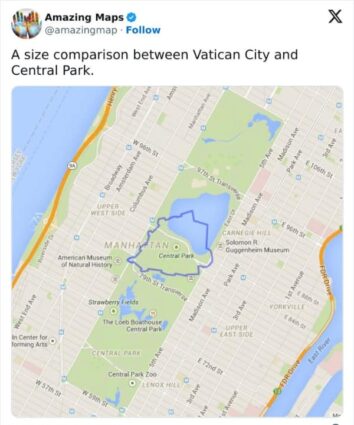 41 Funny And Interesting Maps That Offer A Unique Look At Geography