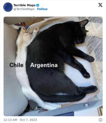 41 Funny And Interesting Maps That Offer A Unique Look At Geography