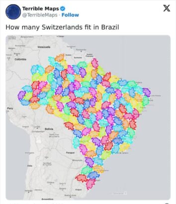 41 Funny And Interesting Maps That Offer A Unique Look At Geography