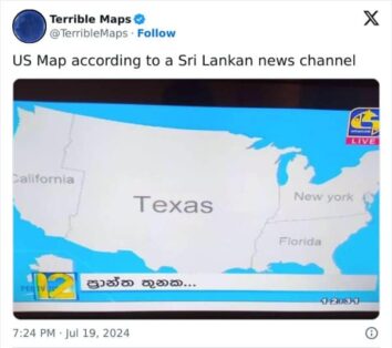 41 Funny And Interesting Maps That Offer A Unique Look At Geography