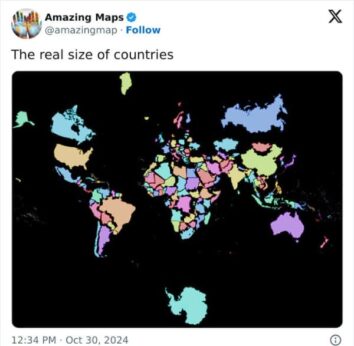41 Funny And Interesting Maps That Offer A Unique Look At Geography
