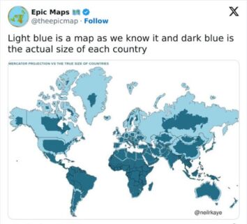 41 Funny And Interesting Maps That Offer A Unique Look At Geography