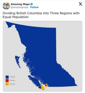 41 Funny And Interesting Maps That Offer A Unique Look At Geography