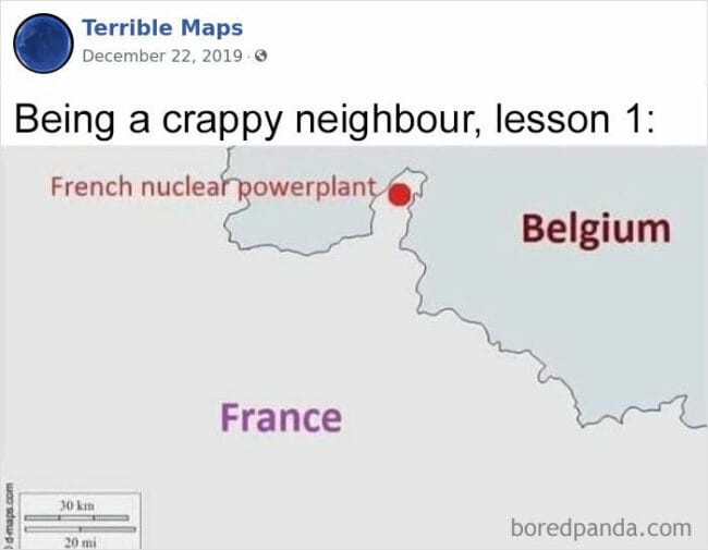 41 Funny And Interesting Maps That Offer A Unique Look At Geography