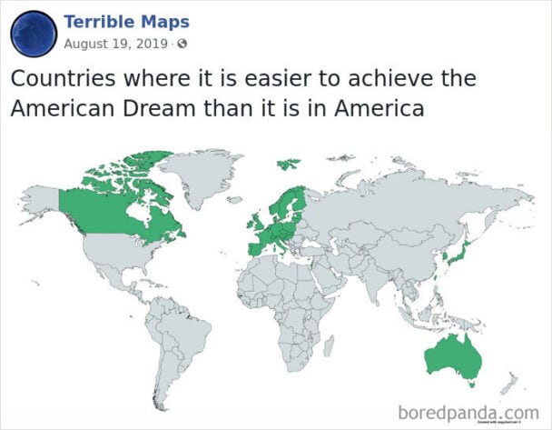 41 Funny And Interesting Maps That Offer A Unique Look At Geography