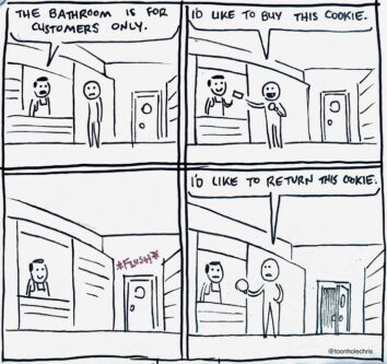 30+ Hilarious Minimalist Comics Sketched Out By Toonhole Chris