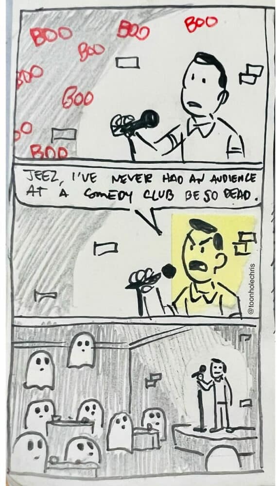30+ Hilarious Minimalist Comics Sketched Out By Toonhole Chris