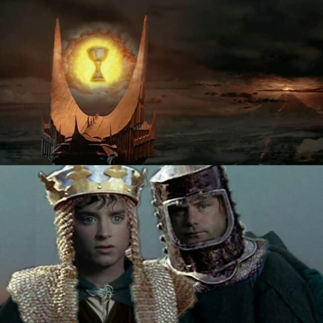 30 Hilarious Monty Python And Lord Of The Rings Mashup Memes True Geeks ...