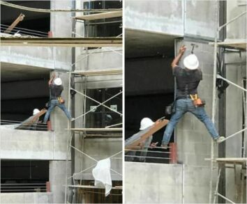40 Funny OSHA Fails For Workers Whose Motto Is "Safety Last"